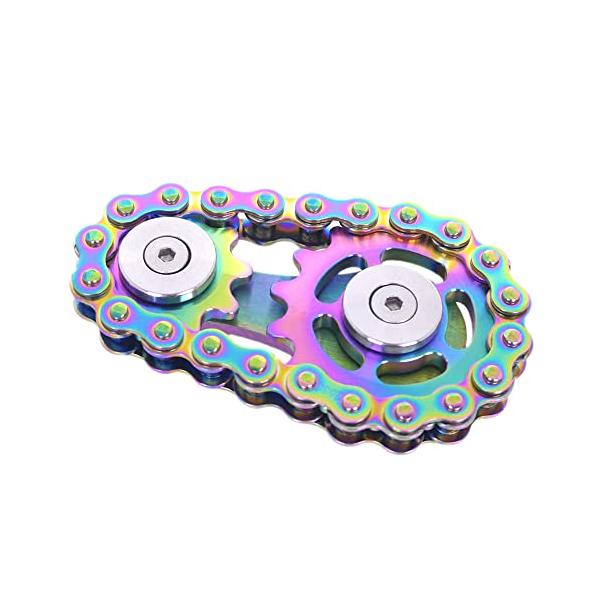 Gear ChainFull Colorful/Small/CF105・Color:Full Colorful・ブランド：DMaos; フィジェットチェーン、大人と子供のための繊細なギフト-カラフル（ドライバーが含まれています）。・安定した...