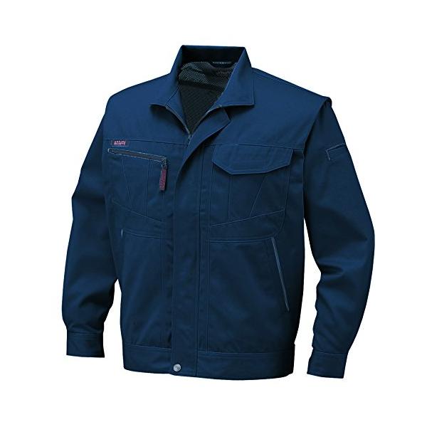 ワークシールズネイビー/M/A-1760・Size:MColor:シールズネイビー・パッケージ個数:1・胸囲(cm):SS 108/S 112/M 116/L 120/LL 124/3L 128/4L 134/5L 142・肩巾(cm):S...