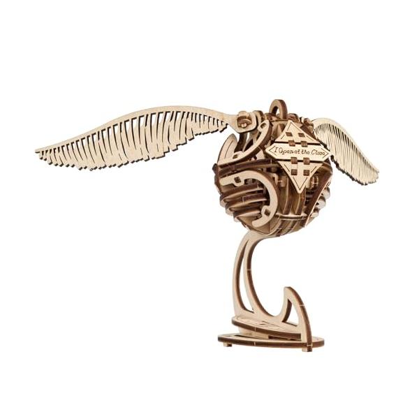 ブラウン/-/70237・立体木製パズル：ハリーポッターのクィディッチで使われるゴールデンスニッチが、大人向けのUgearsのDIY 3D木製モデルセットとして登場しました。・可動翼：簡単に組み立てられるシリーズの一部で、完成後はスニッチの...