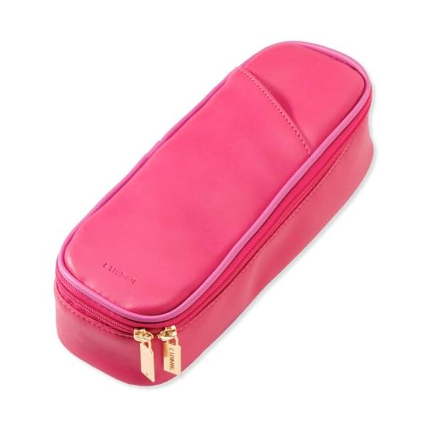 筆箱01 PINK/縦190mm×横66mm×高さ50mm/GAP-01・Color:01 PINK・パッケージ個数:1・サイズ:縦190×横66×高さ50mm・スタイル: 筆箱・素材: レザー・パッケージ重量: 0.12 kg