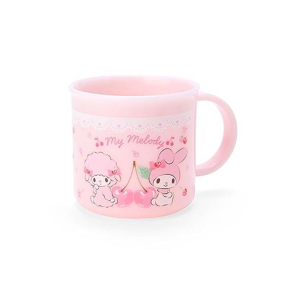 マイメロディピンク/本体サイズ:約10×7.1×6.5cm/016128・Style:マイメロディ・本体サイズ：約10×7.1×6.5cm、容量:200ml。主な材料・原料：PP・飲み口にカーブが付いた飲みやすい形。電子レンジ、食洗機、食器...