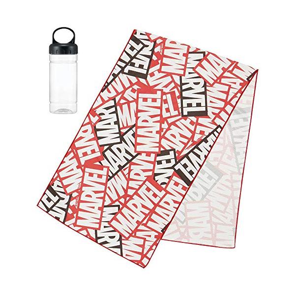 シンプルマーベル ロゴ/30×100cm/TOC1-A・Color:マーベル ロゴSize:30×100cm・パッケージ個数:1・サイズ:タオル=縦30×横100cm ケース=直径6.7×高さ20.4cm・素材・材質:タオル=ナイロン55％...