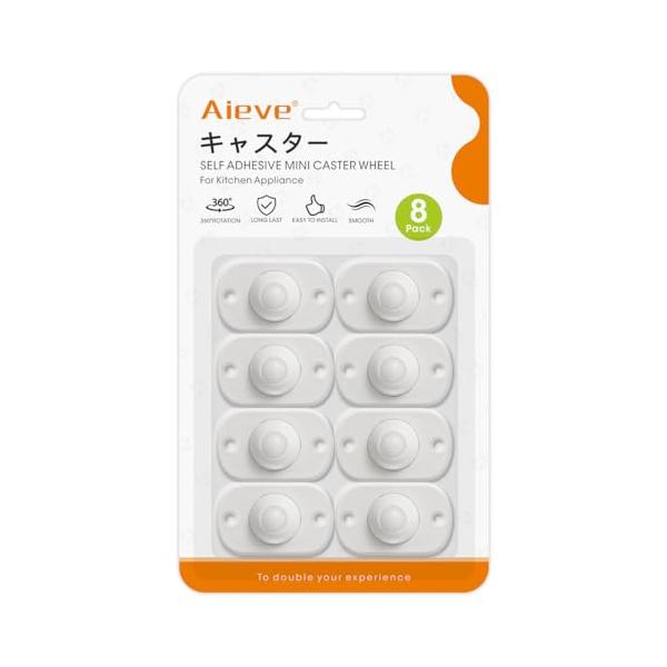 ホワイト/小/K5409A01・パッケージ個数:1・360度回転キャスターは360度回転することができ、キャスターを使えば重いキッチン家電も片手で簡単に移動できます。 キッチン周りの家電を移動する煩わしさから解放されます。・傷つけないミニキ...
