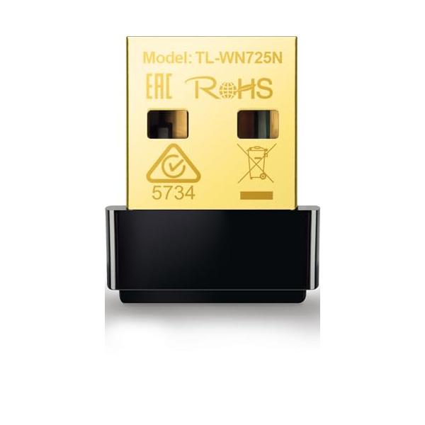 Wi-Fi 4 / 150Mbpsブラック/Bluetooth なし/TL-WN725N・Size:Bluetooth なしStyle:Wi-Fi 4 / 150Mbps・パッケージ個数:1・注意:本製品を使用される場合はUSB3.0ポート...