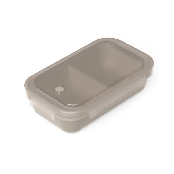 メンズベージュ/650ml/A3550・Color:ベージュSize:650mlStyle:メンズ・パッケージ個数:1・4点ロックで汁漏れを防ぐ。パッキン取り外し不要でお手入れ簡単。抗菌加工、電子レンジ対応、冷凍保存可、食洗器OK