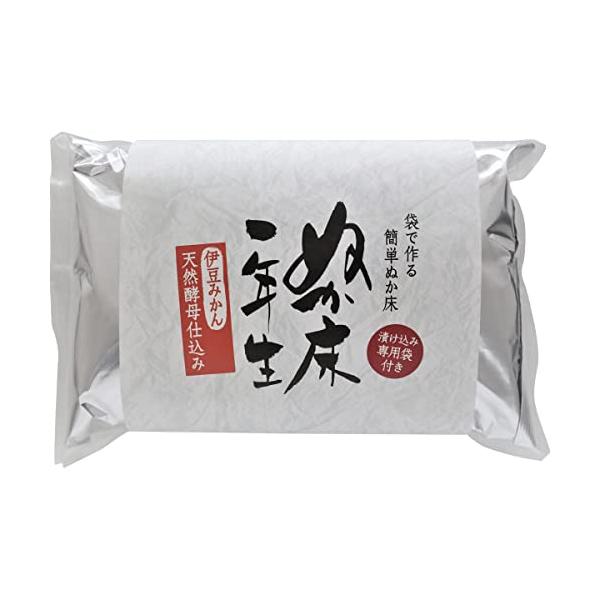 -/1個 (x 1)/-・パッケージ個数:1・専用ジッパー付袋1枚 混合ぬか500ｇ×1袋 天然酵母50ｇ×1袋・混合ぬかにはいりぬか・自然塩・微粉末の昆布・しいたけ・唐辛子がバランス良く合されています。(br)原産国 日本製