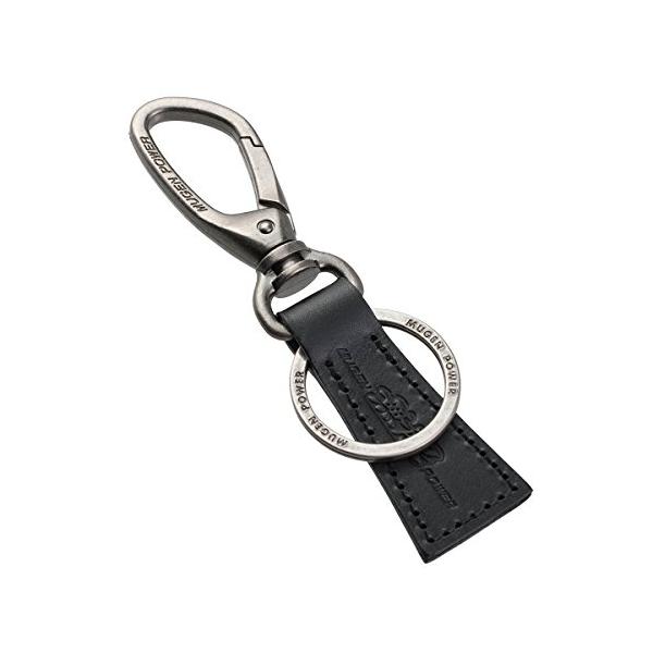 ブラック/小/90000-XYK-100A・パッケージ個数:1・本体=イタリアビュッテーロ牛革 ダブルリング=鉄/ニッケルプレート フック=亜鉛/ニッケルプレート