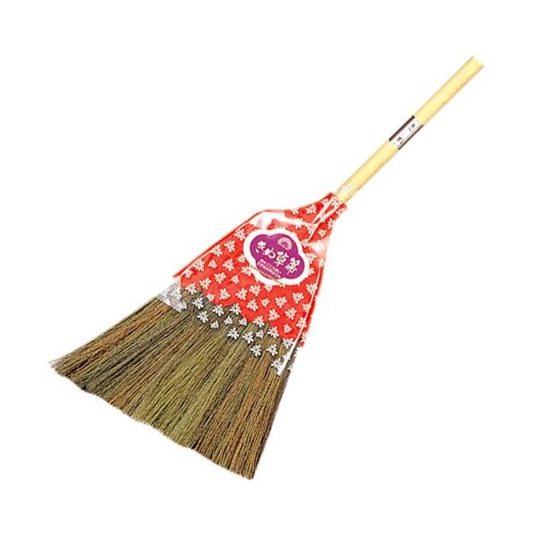 イエロー/85cm/-・PatternName:短柄・パッケージ個数:1・サイズ:全長85cm・重量:約300g・材質:毛/きぬ草100%、柄/ニス塗り木