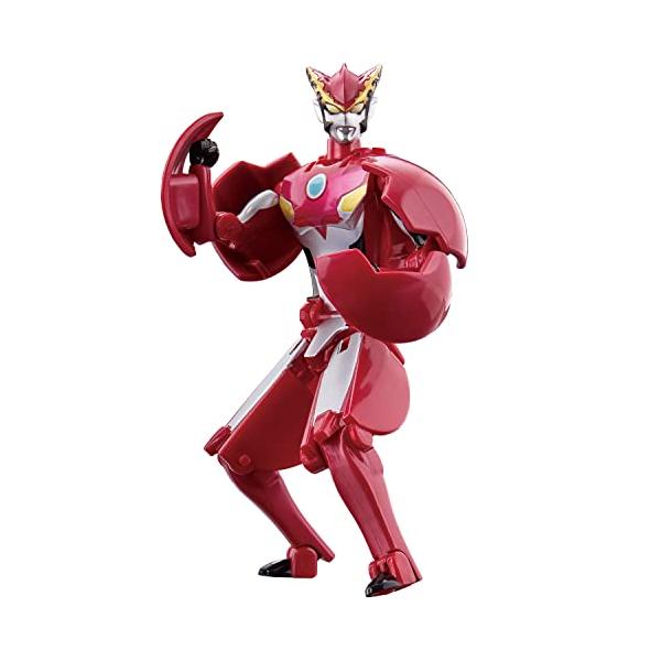 ウルトラマンロッソレッド|グレー/1個 (x 1)/-・Style:ウルトラマンロッソ・タマゴ型からカッコいいフィギュアに超変形するギミック玩具『ウルトラエッグ』が帰ってきた・ニュージェネレーションヒーローズから「ウルトラマンロッソ フレイ...