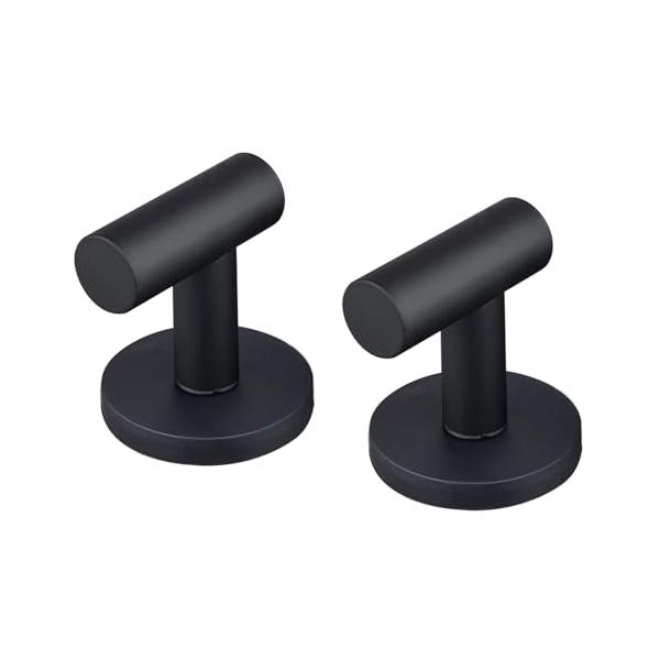 2個 D43磁気コートフックブラック/D43 磁気フック/MAT-D43BRCoatHook・Style:2個 D43磁気コートフック・パッケージ個数:1・??サスペンション用強力磁石：一目で黒い磁性フックに惹かれ、ネオジム希土類磁石から作...