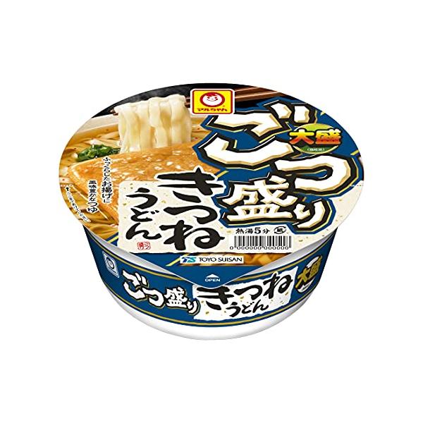 きつねうどんなし/108グラム (x 12)/なし・パッケージ個数:1・讃岐風つゆの大盛カップうどんかつお、煮干し、昆布のだしが利いた風味豊かな讃岐風うどんつゆに、味のしみたお揚げが入った大盛きつねうどん。がっつりおうどんが食べたい時のお食...