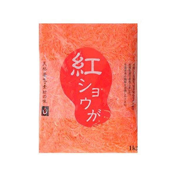 -/1キログラム (x 1)/-・パッケージ個数:1・紅ショウガ 1kg栄養成分表示（100g当たり）エネルギー：20kcalたんぱく質：0.8g脂質：0g炭水化物： 4g食塩相当量：6.1g・原材料：生姜、漬け原材料（食塩）、酸味料、調理...