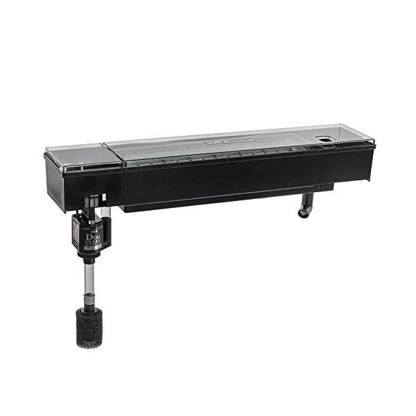 静音ブラック/-/05143・パッケージ個数:1・本体重量:1.6kg・本体サイズ(幅X奥行X高さ):61.5×13.2×10cm・原産国:中華人民共和国・オーバーフロー式散水機がろ過槽内にくまなく散水・2つのろ過槽と高効率な2段階ろ過で水...