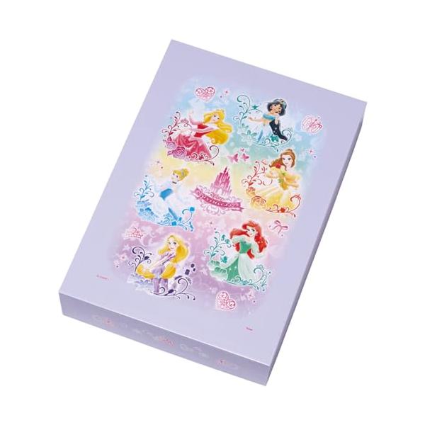 お道具箱プリンセス/フタを閉めたサイズ：240×340×68mm/ZOB1-A・Color:プリンセスStyle:お道具箱・パッケージ個数:1・サイズ：A4サイズ（フタを閉めたサイズ：240×340×68mm/フタと本体を並列したサイズ：4...