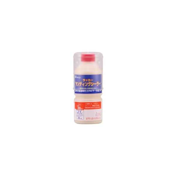 下塗りクリア/300ml/-・Size:300ml・パッケージ個数:1・用途:木の工作品、木製家具、屋内木部などのラッカー塗装の下塗り用・塗り面積(2回塗り)約:1.7m2、たたみの枚数:1・うすめ液:ラッカーうすめ液、または難燃性ラッカー...