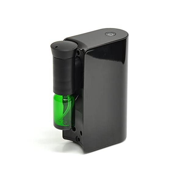 ブラック/-/VS-U018BK・パッケージ個数:1・ネブライザー式のアロマディフューザー。エッセンシャルオイルのボトルをそのまま本体に装着できるので手軽にお使いいただけます。オイルを細やかな霧状に拡散させるのでコンパクトながら香りを十分楽...