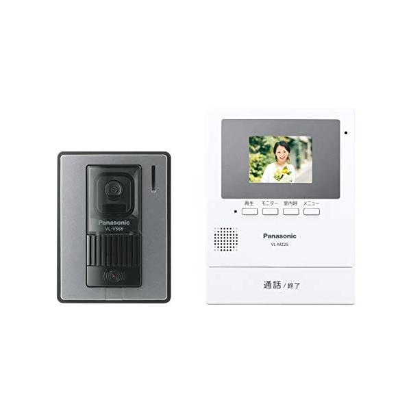 液晶枠グレー/-/VL-SZ25K・Color:液晶枠グレー・パッケージ個数:1・留守でも来訪者を確認できる「録画機能(静止画30件)」搭載・増設モニター対応で、2階での来客応対や室内通話が可能・住宅用火災警報器に連動する通知機能