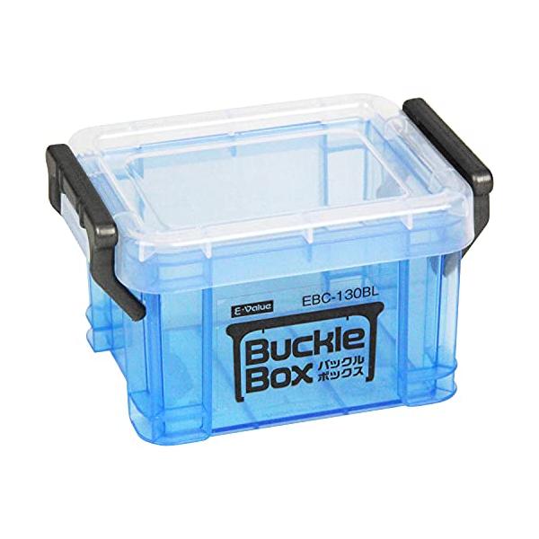 ブルー/0.13L/EBC-130BL・Size:0.13L・パッケージ個数:1・用途:道具の運搬や収納・特徴:バックルタイプなのでフタの開閉が簡単・確実・サイズ(外寸):約幅88×高さ53×奥行65mm・サイズ(内寸):約幅63×高さ44...