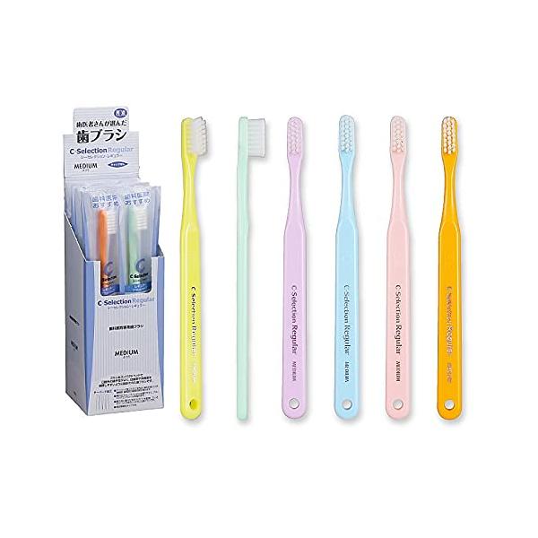 アソート（イエロー/グリーン/パープル/ブルー/ピンク/オレンジ）/-/55-3161・パッケージ個数:1・歯科医院で販売されている歯ブラシ。・操作性が良く、的確なブラッシングが行える、平たいストレートな持ち手。・狭いところ、奥まったところ...