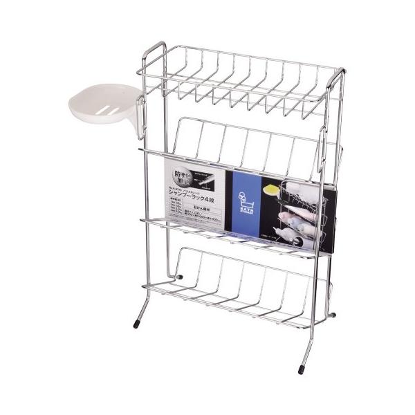 シルバー/幅240×奥行145×高さ375mm(石けん皿含まず)/H-9779・パッケージ個数:1・サイズ(約):幅240×奥行145×高さ375mm(石けん皿含まず)・本体重量(約):730g・材質:本体/鉄(クロムめっき+クリアエポキシ...