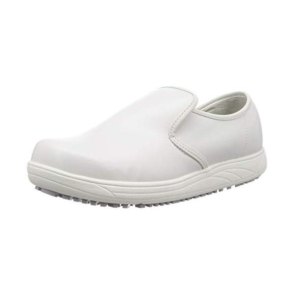 コックシューズホワイト/22.5 cm/CUI 0030 W22.5・Size:22.5 cmColor:ホワイト・パッケージ個数:1・ゆったり設計(靴幅:3E)・滑りにくい靴底(耐滑性能を高めたアウトソール意匠と特殊ラバー配合で、耐油性を...