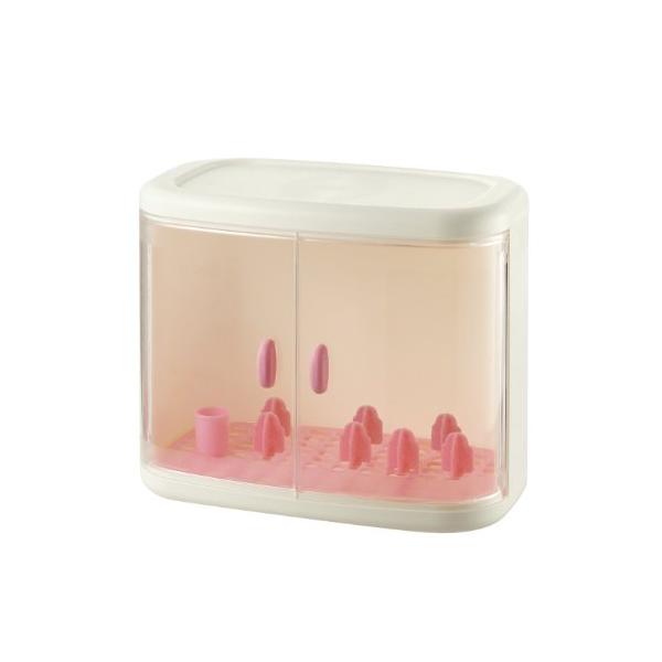 マルチカラー/1個 (x 1)/-・パッケージ個数:1・授乳グッズ衛生保管スペース、ほ乳びんたっぷり8本収納、粉ミルク大缶ものせられる省スペース設計・材質ポリスチレン、ポリプロピレン、エラストマー・粉ミルク大缶が乗せられ、省スペース設計・広...