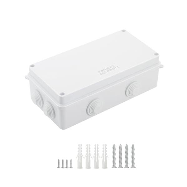 インダストリアルホワイト/7.9 x 3.9 x 2.8 (1pc)/lmus-whtbox-201070・Size:7.9 x 3.9 x 2.8 (1pc)・パッケージ個数:1・製品名: ジャンクションボックス；防水規格：IP65；認定...
