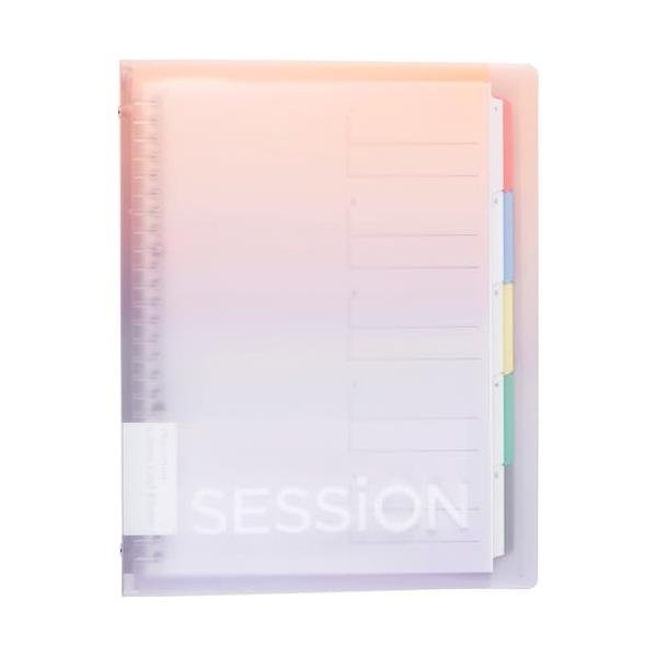 ゆうやけ/B5/F310A-97B・Size:B5Color:ゆうやけ・パッケージ個数:1・2倍のインデックスで、勉強効率UPえんぴつで書けるインデックス付き・カラーゆうやけ（グラデーション） サイズB5サイズ 縦276×横218×厚29m...