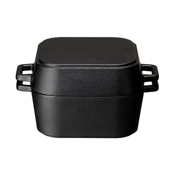 スクエアダッチ黒/1 L/4234・Style:スクエアダッチ・パッケージ個数:1・素材: 鋳鉄・パッケージ重量: 2.36 kg・容量: 0.98 liters