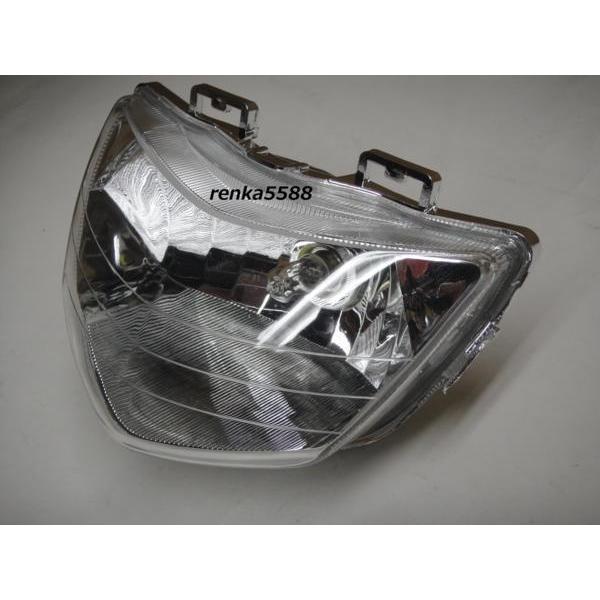 ■商品番号V125-017■商品概要商品内容：ヘッドライトカラー：メッキ付属品：電球バルブ　配線■適合車種▼スズキ適合車種:   アドレスV125/G　CF46A/CF4EA　全年式対応　　　　　　■注意事項(1)商品は新品ですが、製造過程...