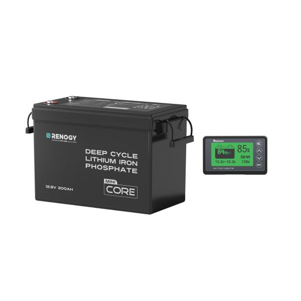 ★【主な特徴】Renogy Core シリーズ 12.8V 300Ah Mini リン酸鉄リチウムイオンバッテリーBCI規格の標準的なディープサイクル鉛蓄電池の代替用に設計されています。鉛蓄電池の約半分の重さで、100％の放電深度まで安全に...