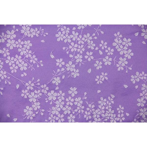【夏物・浴衣用　単衣用】<br>紫　小桜
