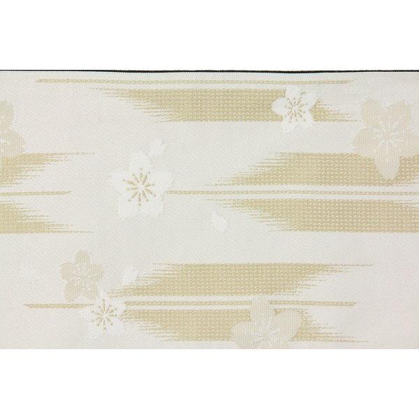 白地　矢羽文　矢絣　サクラ（桜）