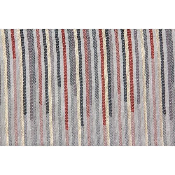 白地　グレー　黒　金銀　赤　縦縞（ストライプ）