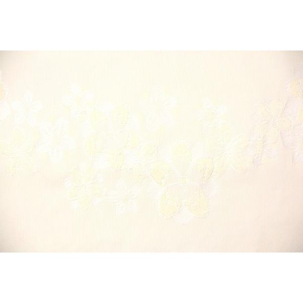 【夏物・浴衣用　単衣用】<br>白　サクラ