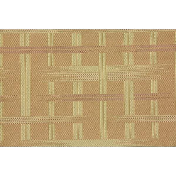 黄色　格子柄　刷毛目文　チェック柄