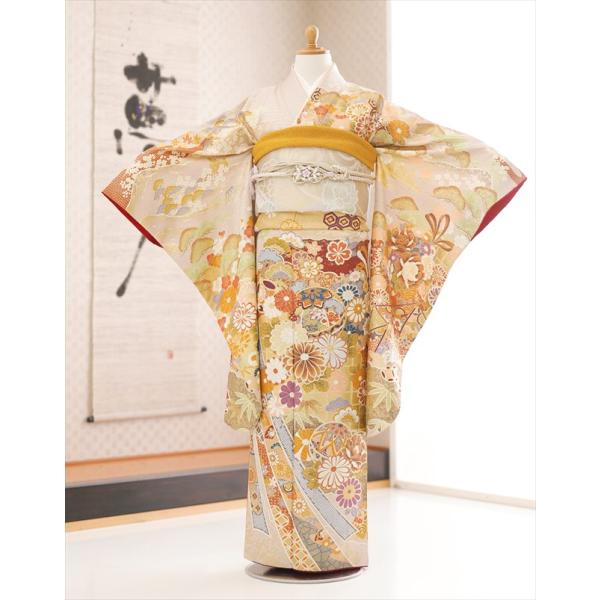 身長低め 150cm前後対応 Sサイズ 振袖レンタル fbjk001「桂由美」ブランド くすみピンクに絢爛吉祥慶花【サイズ】対応身長…145cm〜155cm位洋服サイズ…13号まで【Sサイズ着物について】通常サイズより「着物丈」と「肩裄」の...