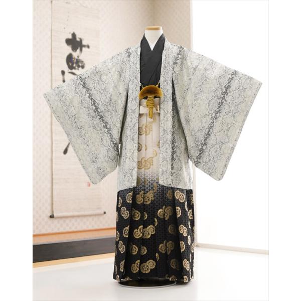卒業式 袴レンタル 小学校 男 ジュニア jmo155 小学生 紋付袴レンタル フルセット 羽織袴 袴 男性着物レンタル １２歳 十三参り 小学校卒業式 結婚式 Sサイズ 150cm 155cm イベント 和服 往復送料無料「白ベージュモダ...