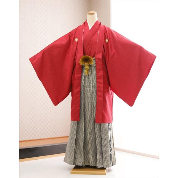 成人式 男 紋付袴 レンタル mo287s フルセット 羽織袴レンタル メンズ 着物レンタル 袴レンタル 男性着物 成人式レンタル 二十歳 １月 貸衣装 和服 hakama 成人式袴 2026 スタイリッシュレッド黒金高級モダン袴【サイズ】...