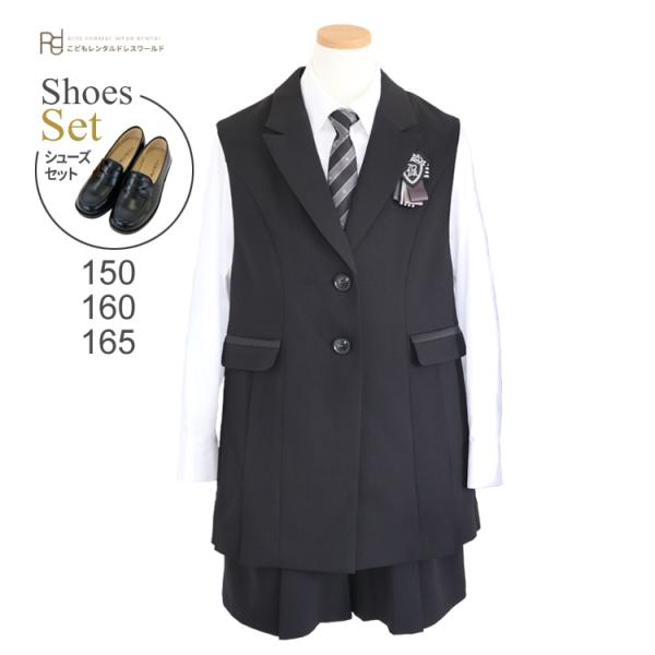 空き状況は「すべて見る」を押してチェック！女の子用 ダブルボタンジャケット と キュロットパンツ の スーツセット です。ダブルの ロングジャケット にラッププリーツスカート風のキュロットを合わせた清楚なスタイルは、入学式や卒業式、発表会に...