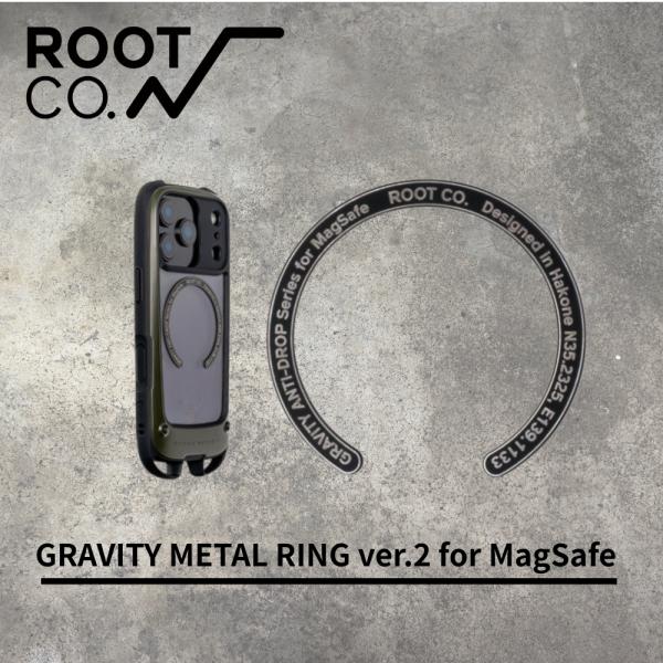 GRAVITY Shock Resistシリーズ（+Hold./Tough&amp;Basic/Elk.）のケース背面に貼り付けることでMagSafe対応を可能にするメタルリング。PLAY EZ Fold - 3 in 1 Mag Safe...