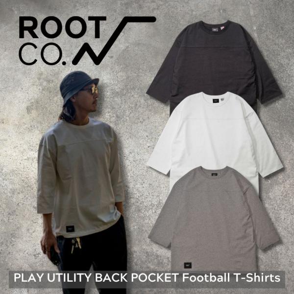 背面両サイドにバックポケットを配した、ROOT CO.オリジナルの機能性Tシャツ。気温の変化が激しい春や秋に程良い着こなしが可能な七分袖Tシャツ。手で水を触る際にも腕まくりをする必要がなく、アウトドアから日常使いまで、様々なシーンで重宝しま...