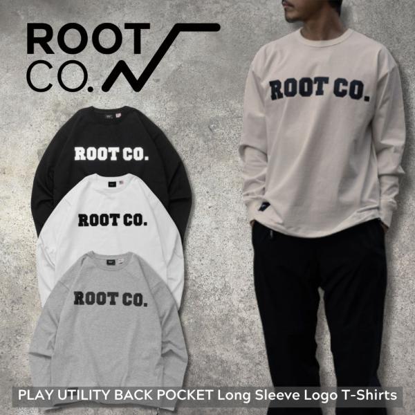 PLAY UTILITY BACK POCKET Long Sleeve Logo T-Shirtsバックポケットショルダー掛けのスマホやギアを収納でき、走ったり屈んだりしても揺れやズレ落ちを抑えます。ベルクロ付きのポケットになっていて、収...
