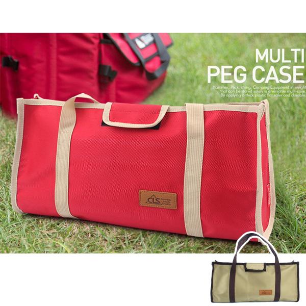 ペグやハンマーを入れるのに便利で丈夫なアウトドアマルチペグケースです。キャンプや登山、ピクニックに。■製品仕様幅43cm x  奥行11cm x 高さ20.5cm素材：ポリエステル1680D 重量：180gクリックポストでの発送の場合のみ送...