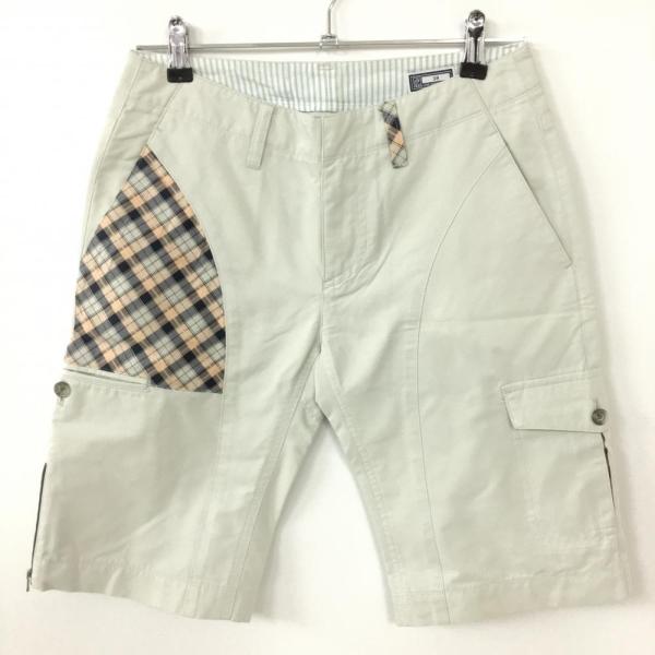 ブランド：ZOYアイテム：ハーフパンツ表記サイズ：38実寸サイズ：ウエスト：約37cm股上：約21cm股下：約28.5cmもも幅：約26.5cm裾幅：約23cm特徴・仕様：付属品：商品ランク：B+コメント：裾・裾裏汚れ、一部引っ掛かり