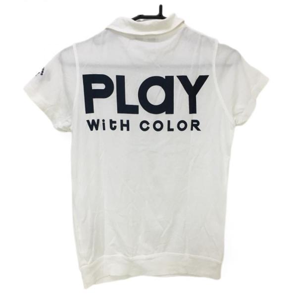 ブランド：PEARLY GATESアイテム：半袖ポロシャツ表記サイズ：0実寸サイズ：身幅：約43cm袖丈：約15.5cm肩幅：約34cm着丈：約56.5cm特徴・仕様：付属品：商品ランク：B+コメント：襟一部、袖、肩、裾汚れ