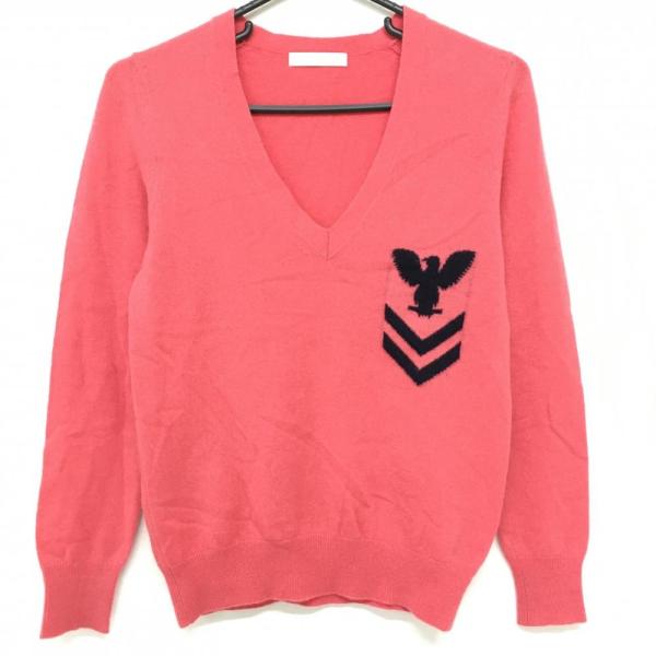 ブランド：faccioアイテム：セーター表記サイズ：M実寸サイズ：　身幅：約43cm　袖丈：約58cm　肩幅：約36.5cm　着丈：約57cm特徴・仕様：付属品：商品ランク：A+コメント：