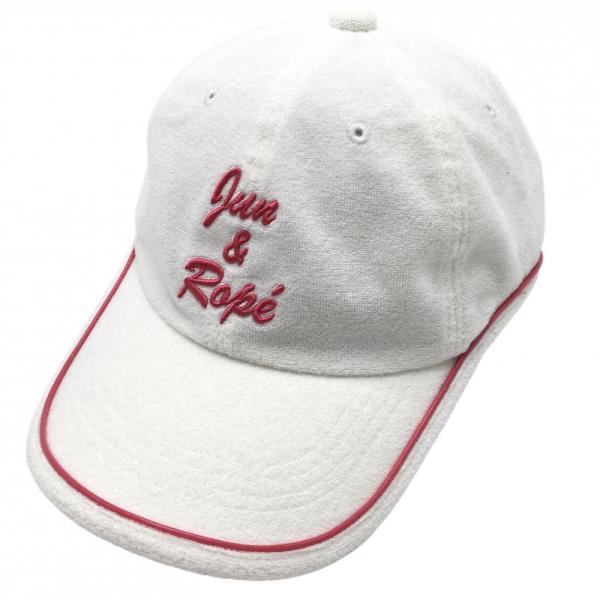 ブランド：JUN＆ROPEアイテム：キャップ表記サイズ：実寸サイズ：　つば：約7.5cm特徴・仕様：付属品：商品ランク：B+コメント：額汚れ