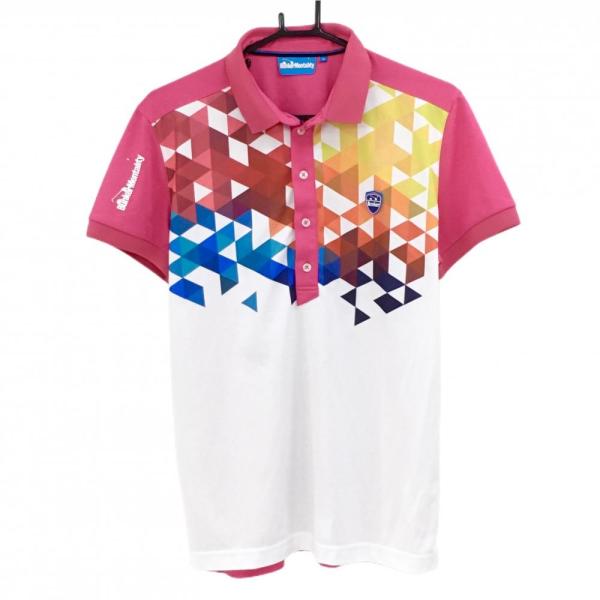 ブランド：Bunker Mentalityアイテム：半袖ポロシャツ表記サイズ：M実寸サイズ：　身幅：約53cm　袖丈：約18cm　肩幅：約43.5cm　着丈：約69.5cm特徴・仕様：適応時期：春 ・ 夏商品ランク：Aコメント：胸下・裾付近汚れ小