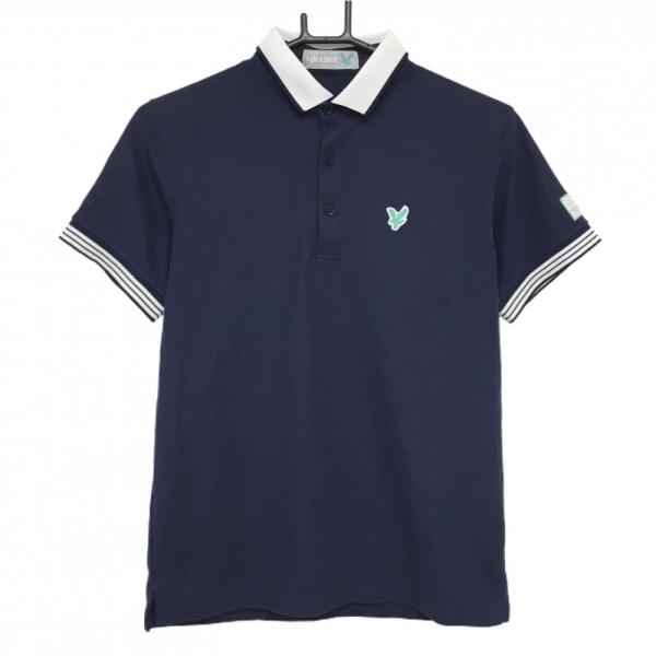 ブランド：LYLE＆SCOTTアイテム：半袖ポロシャツ表記サイズ：S実寸サイズ：　身幅：約46cm　袖丈：約16.5cm　肩幅：約38cm　着丈：約63cm特徴・仕様：適応時期：夏商品ランク：B+コメント：襟汚れ、腹部・裾毛羽立ち